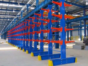 Advantages of adding mesh to cantilever shelf system | Aceally Racking
