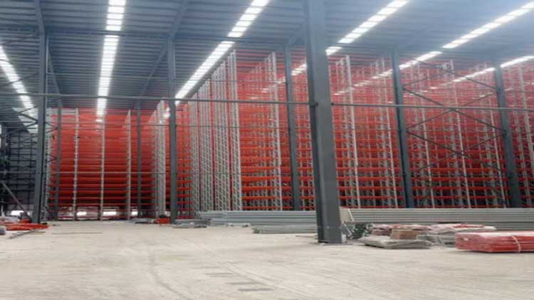 Ultra-Heavy Cargo Storage Solution: 7×40HQ Heavy Duty Pallet Racking ...